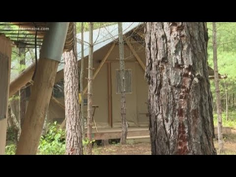 French company opens 'glamping' site in Sanford