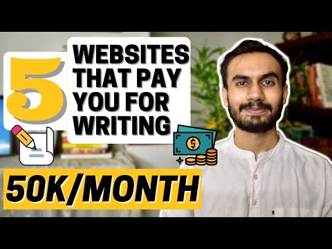 Websites That PAY You for Your Writing in INDIA | How to Make MONEY writing online💸