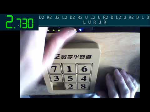 8 puzzle 1.473 average of 12, 1.276 average of 5, 0.760 single