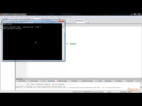 Learn Rapid C Say Hello in C | packtpub com - Mind Luster