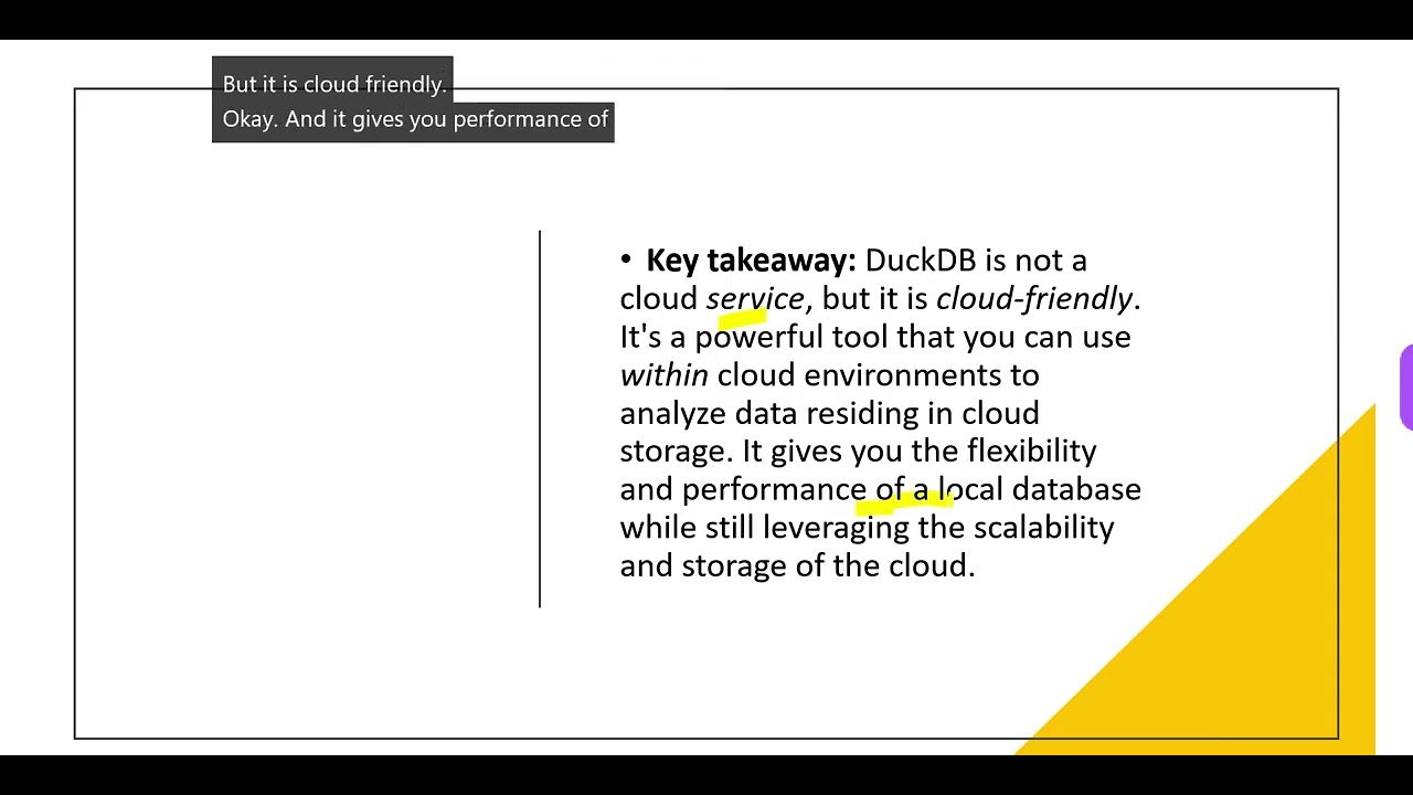 Duck db implementation using AWS Lambda