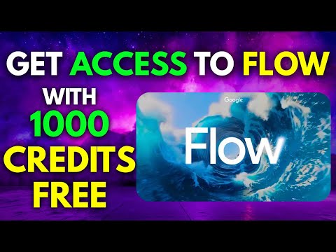How to GET ACCCESS to Google Flow ai video generator and 1000 CREDITS FOR FREE