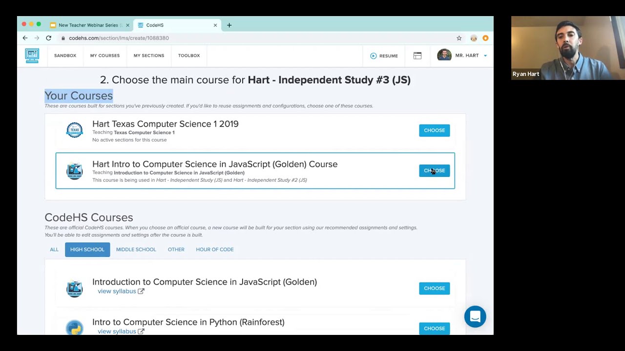 CodeHS Pro Webinar: Leveling Up Your CodeHS Class