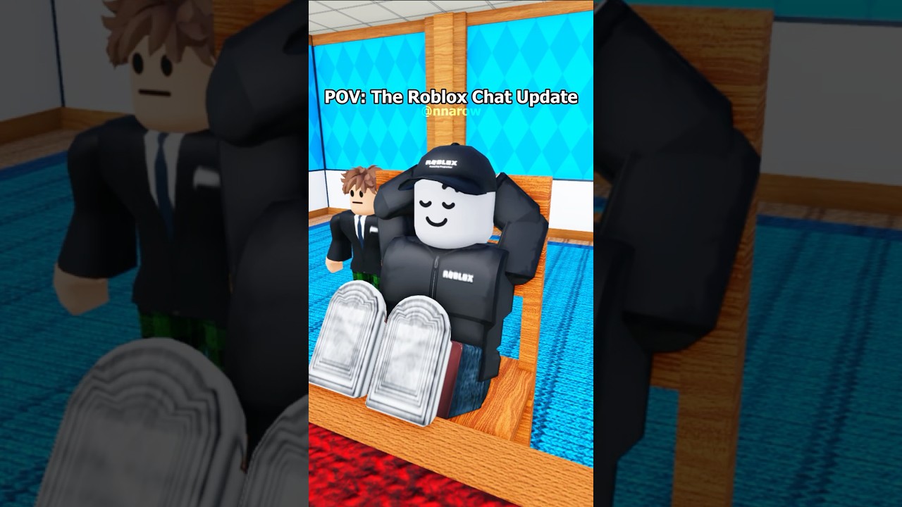 POV: Roblox Chat Update #roblox #robloxanimation