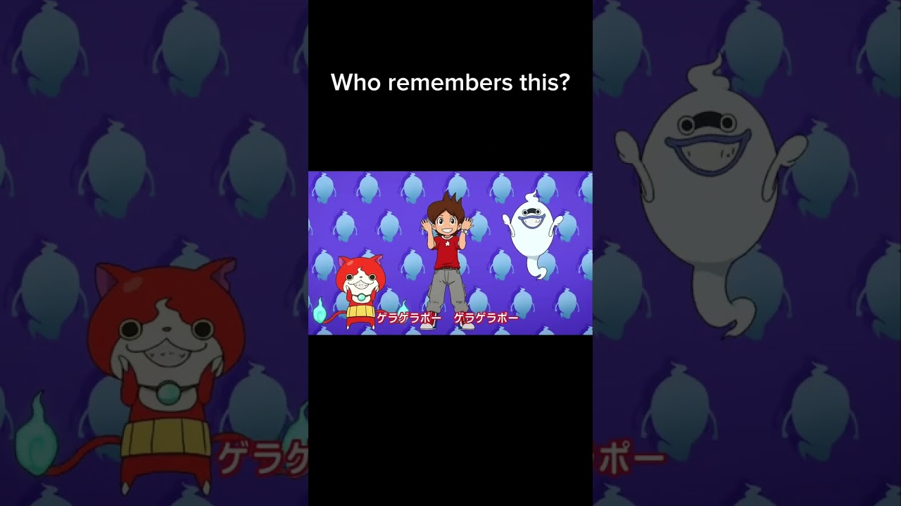 Who remembers yokai watch? #shorts #anime #nostalgia