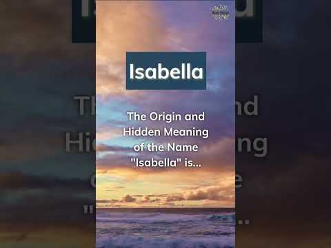 "Like" if you know an Isabella, Comment if she'd say something like this π #shorts #names #isabella