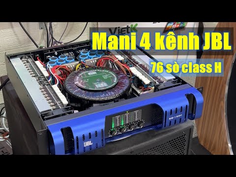 Cục Đẩy JBL SB 1600 4 Kênh 76 Sò Công Suất Khủng