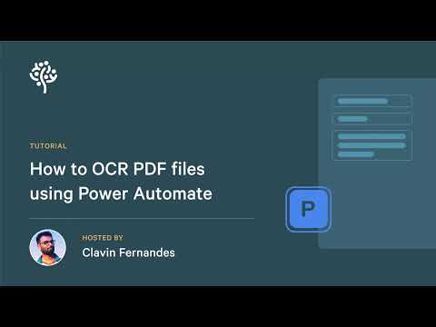 How to OCR PDF files using Power Automate