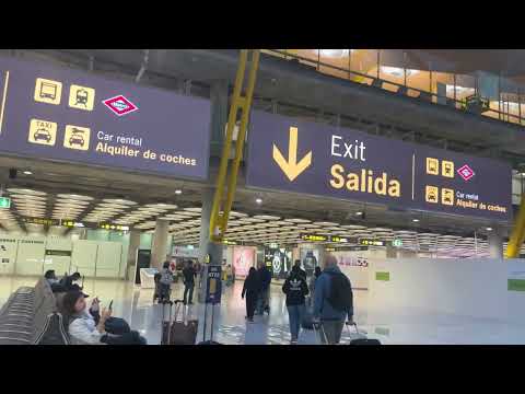How to go to Madrid, Spain Airport Terminal