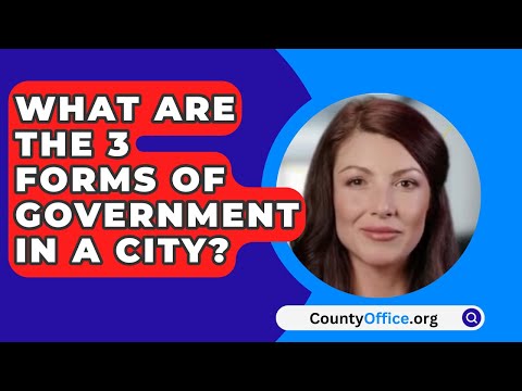 What Are The 3 Forms Of Government In A City? - CountyOffice.org
