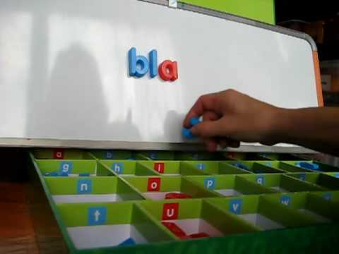 Preschool - Reading. Movable alphabet 1