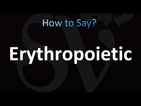 How to Pronounce Erythropoietic (correctly!)