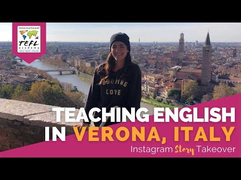 Day in the Life Teaching English in Verona, Italy with Renee Lawrence