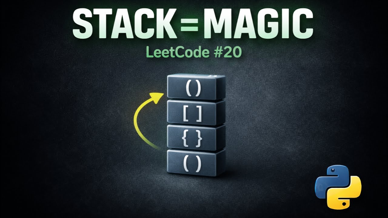 Valid Parentheses LeetCode (Python) — The Stack Solution You’ll Never Forget