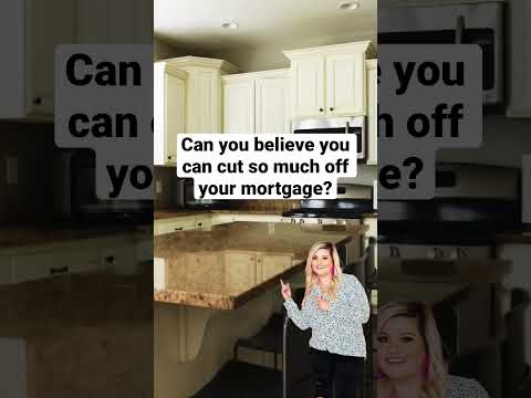 $2,000 a month mortgage, pay $40 extra a month. Knock up to FIVE years off your mortgage!