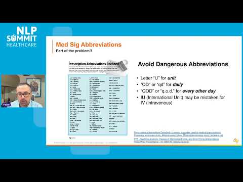Medication Instructions - Variability Primed for Disruption through NLP