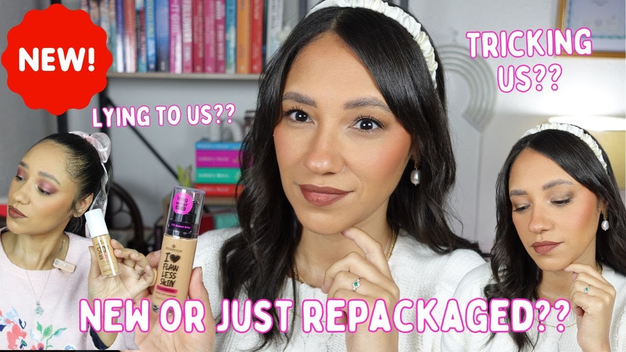 NEW Essence - I 💗 Flawless Skin Foundation (Wear test & comparison)| Zanine Cupido