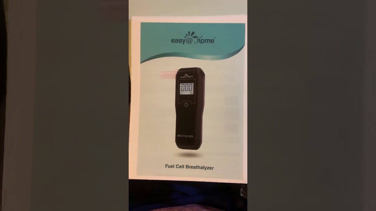 Easy@Home Breathalyzer, Professional Grade and Portable Fuel Cell Sensor Breath Alcohol Tester