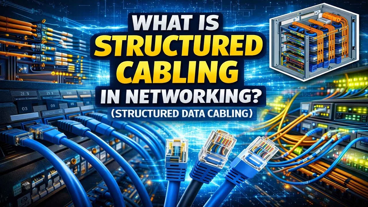 What is structured cabling in networking? (Structured Data Cabling)