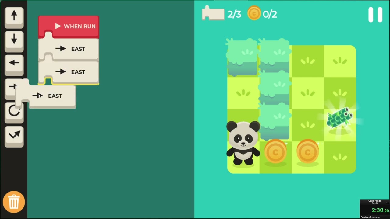 Code Panda Speedrun (5:08.267)