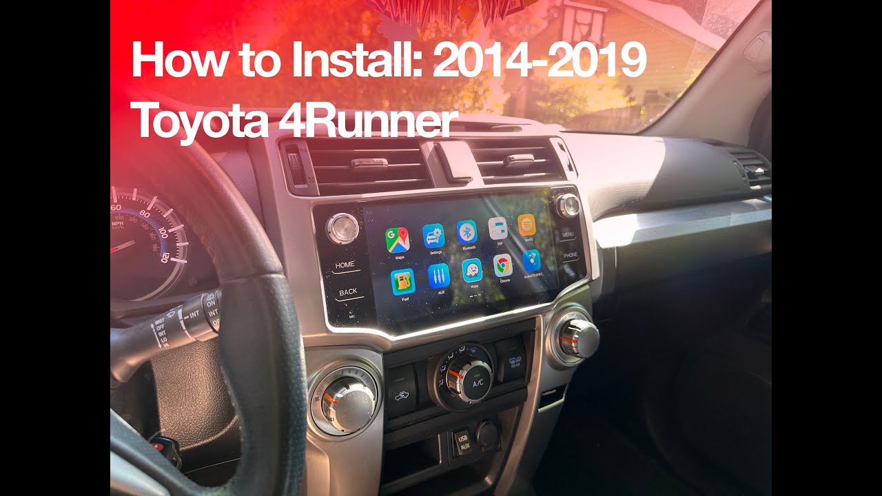 2014-2019 Toyota 4Runner Apple Carplay Conversion Kit