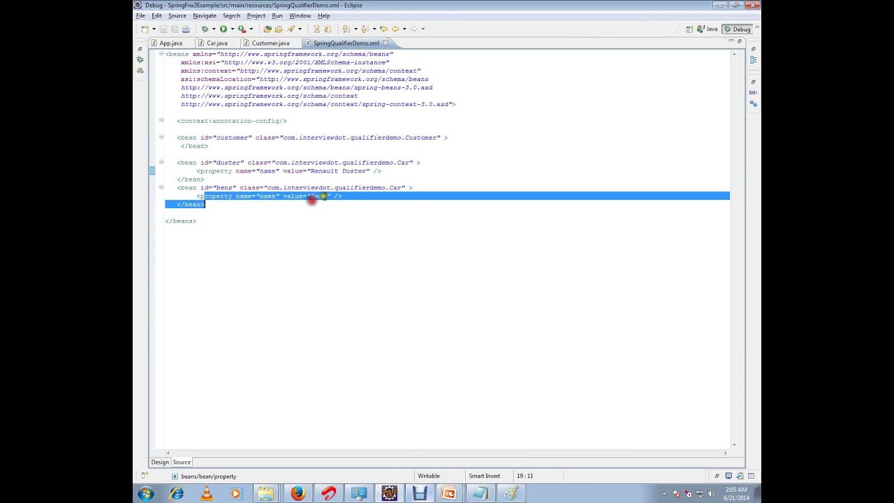 HOW @QUALIFIER ANNOTATION WORKS IN SPRING FRAMEWORK