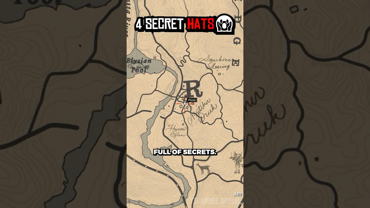 RDR2 Butcher Creek HIDES 4 Rare Hats 🤯 (You Missed These!)