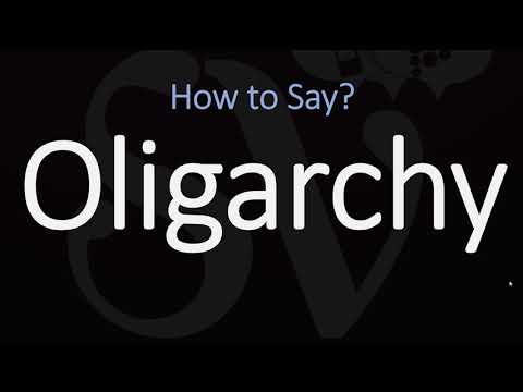 How to Pronounce Oligarchy? (CORRECTLY)