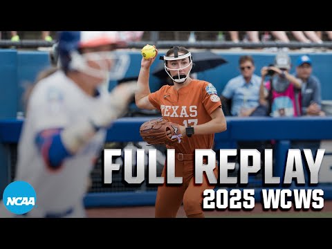 Texas vs. Florida: 2025 Women's College World Series | FULL REPLAY