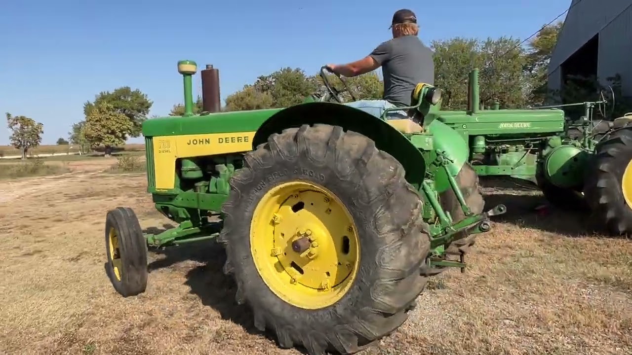 BIG IRON ONLINE AUCTION 11-13-2024: 1961 John Deere 730 Diesel Standard 2WD Tractor