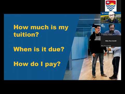 Getting Ready for Lakehead - Tuition Fees & Payment Webinar