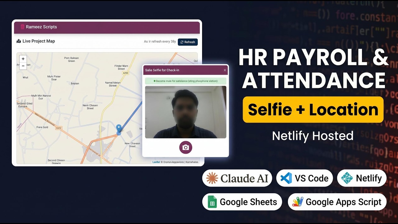 Vibe Coding a Free HR Payroll System Using Claude Code + Google Sheets (No Database Needed)