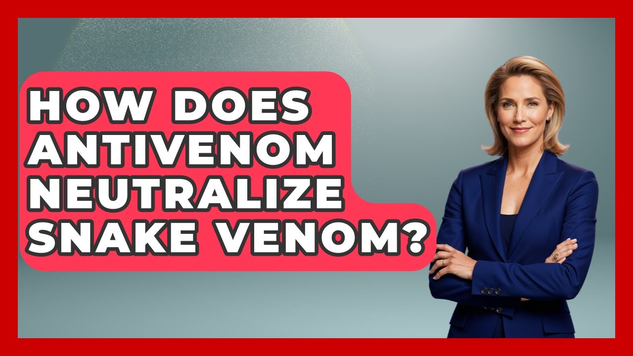 How Does Antivenom Neutralize Snake Venom? - First Response Medicine