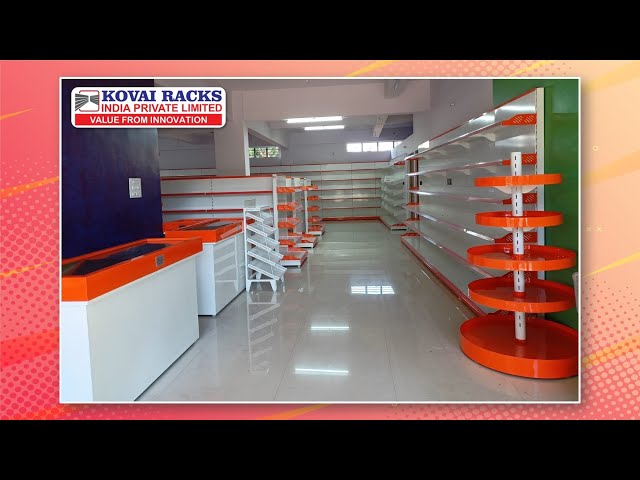 Grocery Display Racks - Display Grocery Rack Manufacturer from Coimbatore