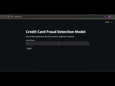 AI Powered Financial Fraud Detection System