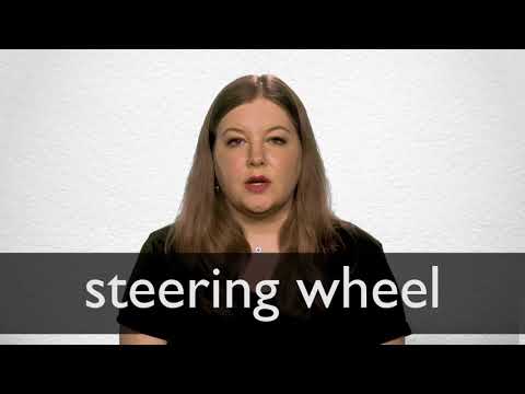 STEERING WHEEL definition and meaning | Collins English Dictionary