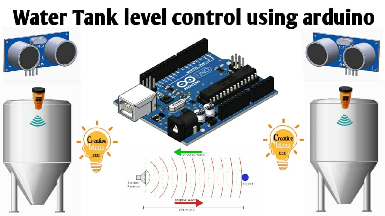 Water Tank Level Controller Using Arduino| #Arduino #LabView #Electronics circuits #circuits