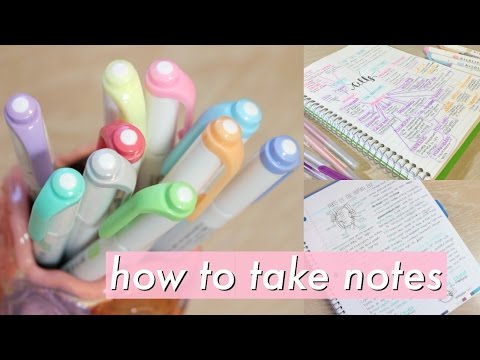 TAKING NOTE – How To | Study Skill