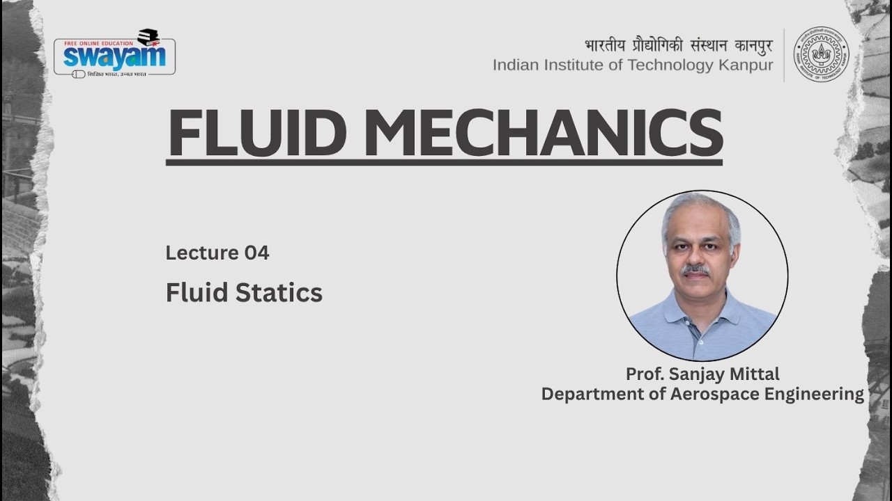 Lecture 04: Fluid Statics