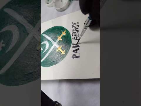 Pak Army Logo design #shorts #art #artshorts