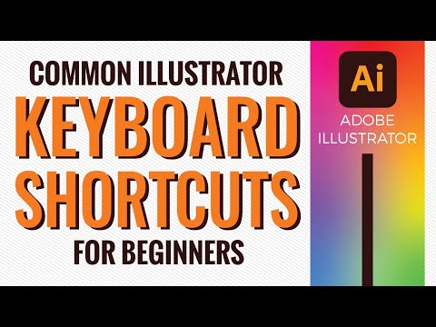 Common Keyboard Shortcuts and Settings in Adobe Illustrator for Beginners