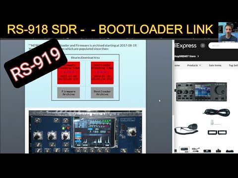 RS-918 SDR - - BOOTLOADER LINK