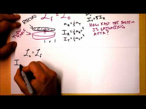 Conservation of Angular Momentum Theory and Worked Example | Doc Physics