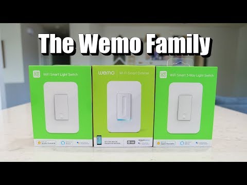 The Wemo Smart Switch Family: New Light Switch, Dimmer, 3-Way Install & Review