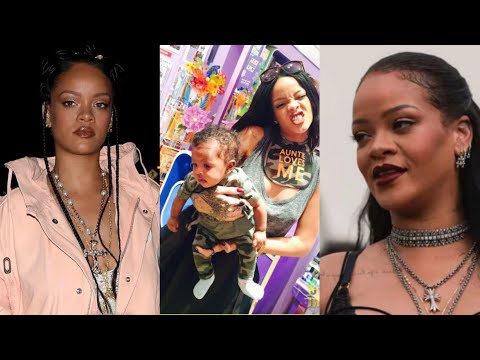 Rihanna Reveals Her Baby Name With Her Jewellery Allegedly