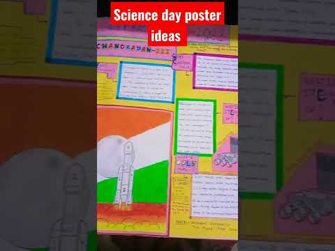 National science day poster ideas #science #scienceday2022