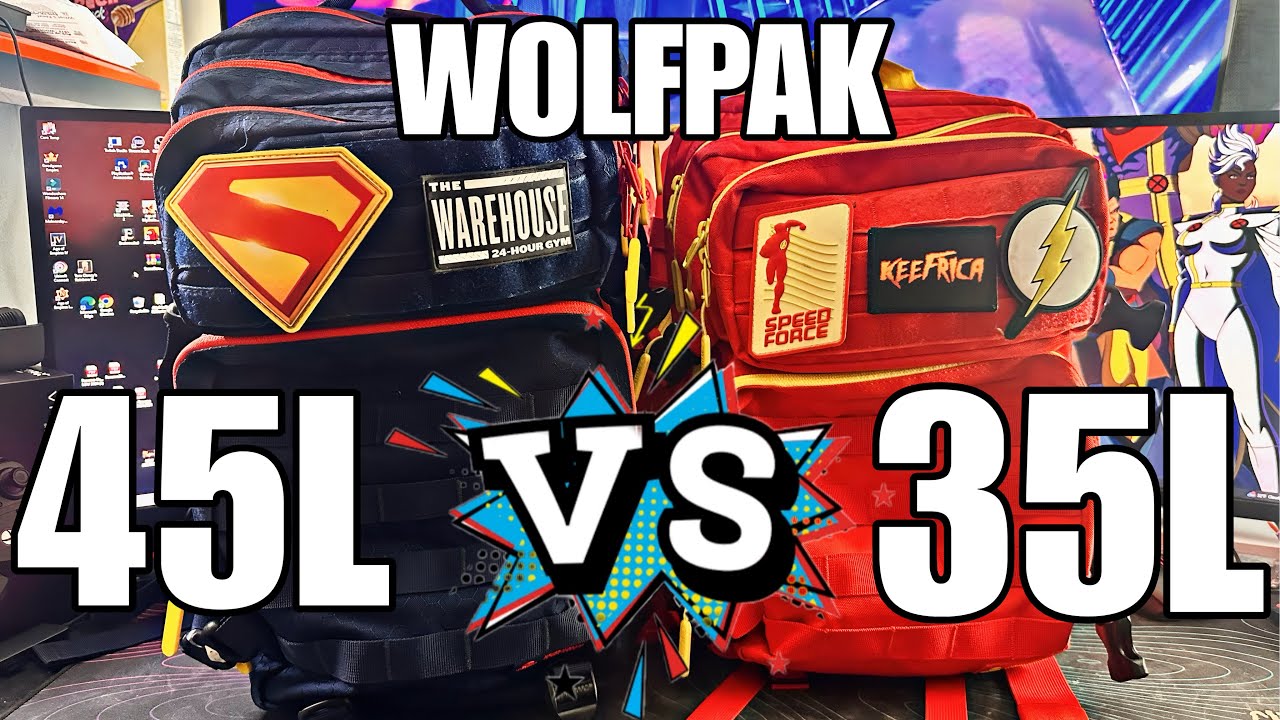 35L vs 45L Wolfpak Backpack Comparison