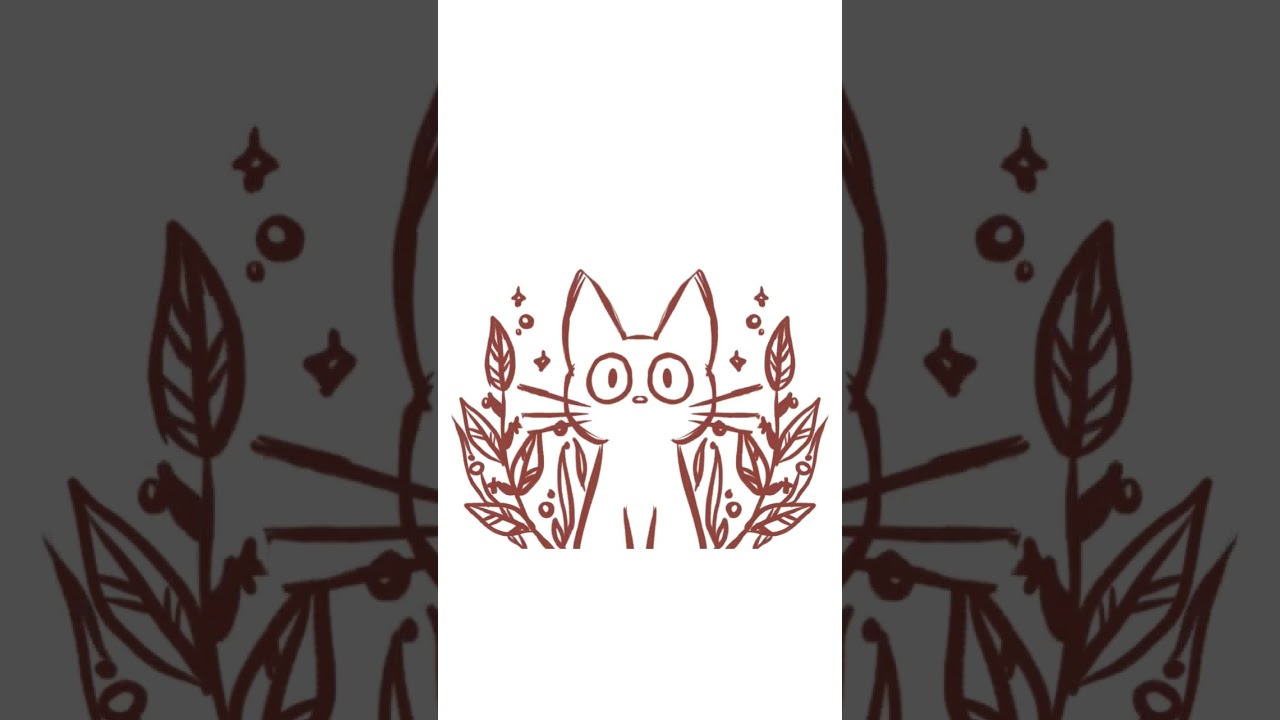 Jiji | Kiki’s delivery services | Ghibli studios | draw with me