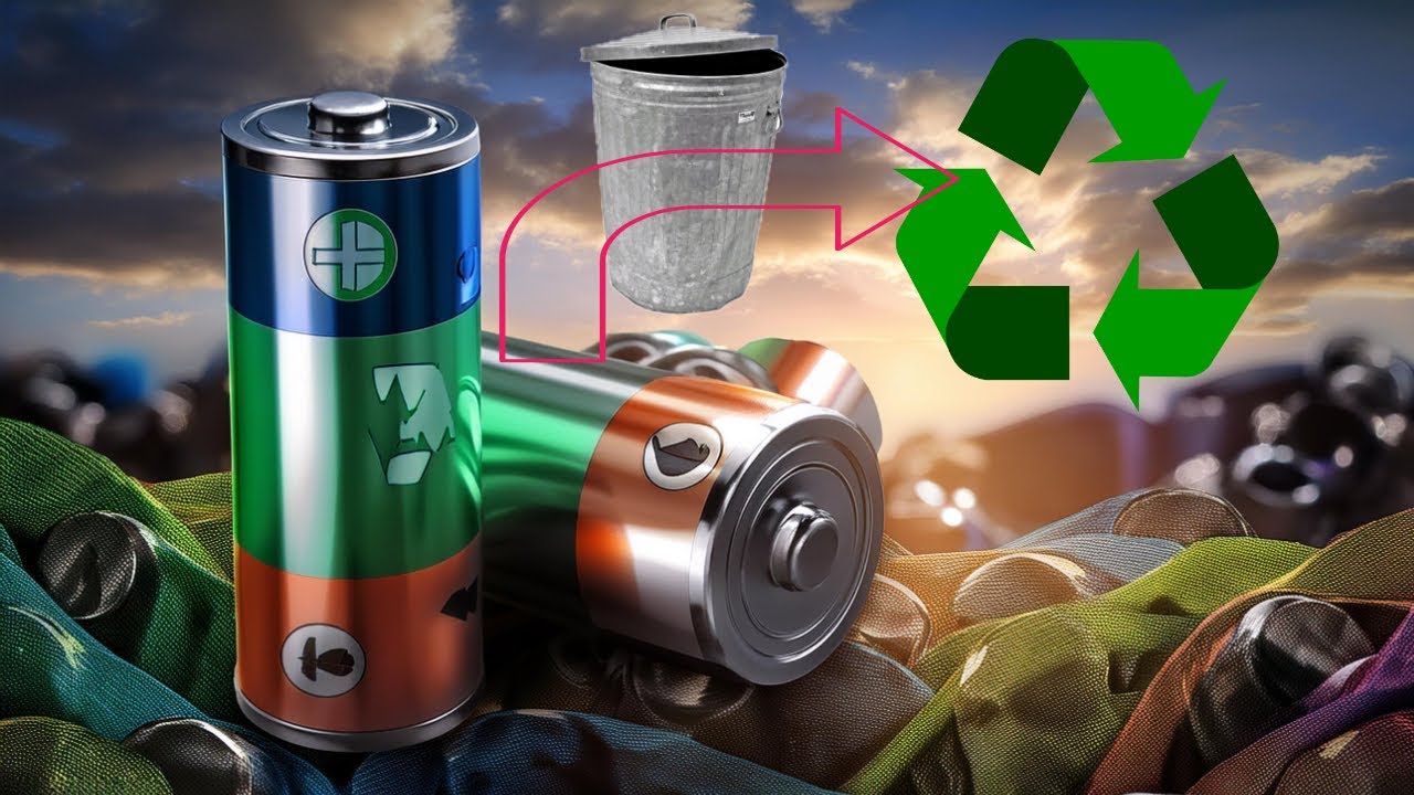 Battery Recycling  The Key to a Sustainable Future!