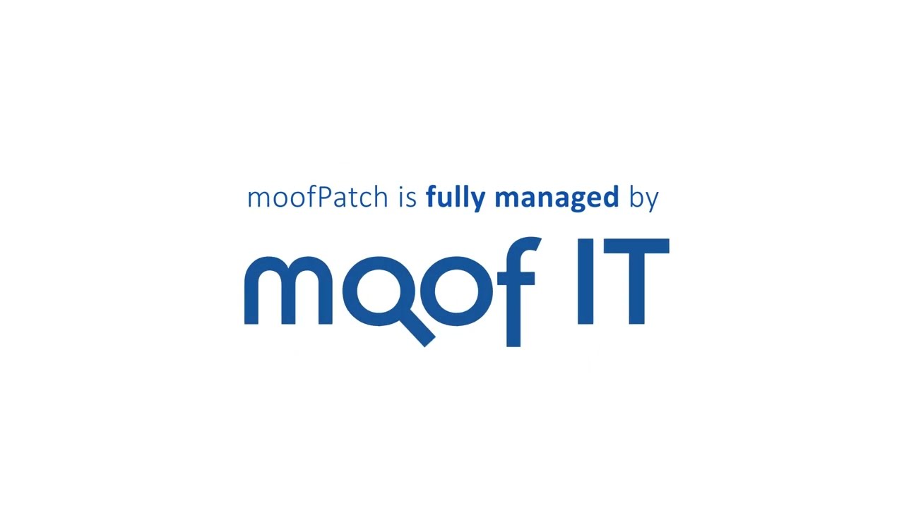 MoofPatch from Moof IT - automatic macOS and third-party application patching for Macs